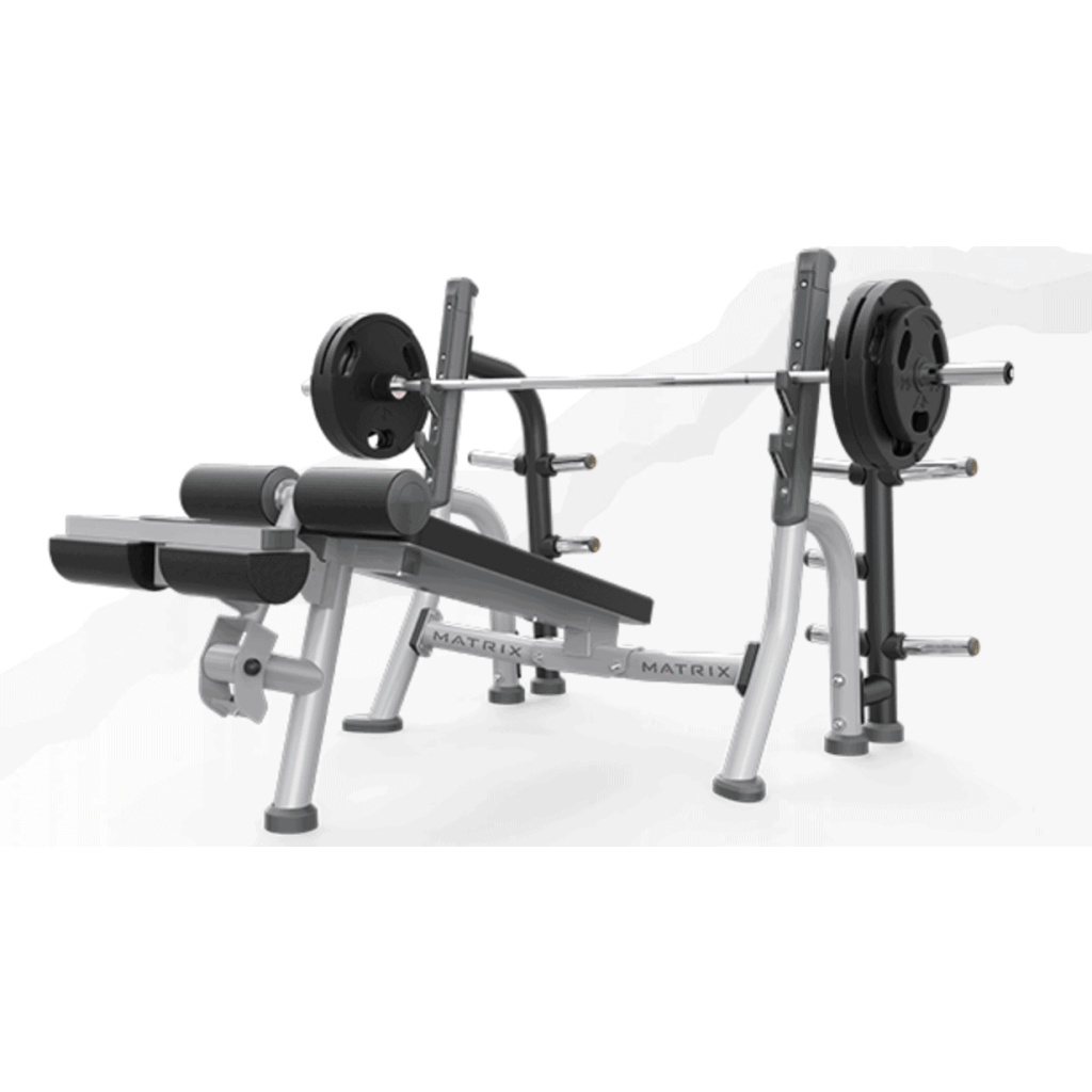 Matrix Olympic Decline Bench Press | Pound4Pound Fitness Equipment