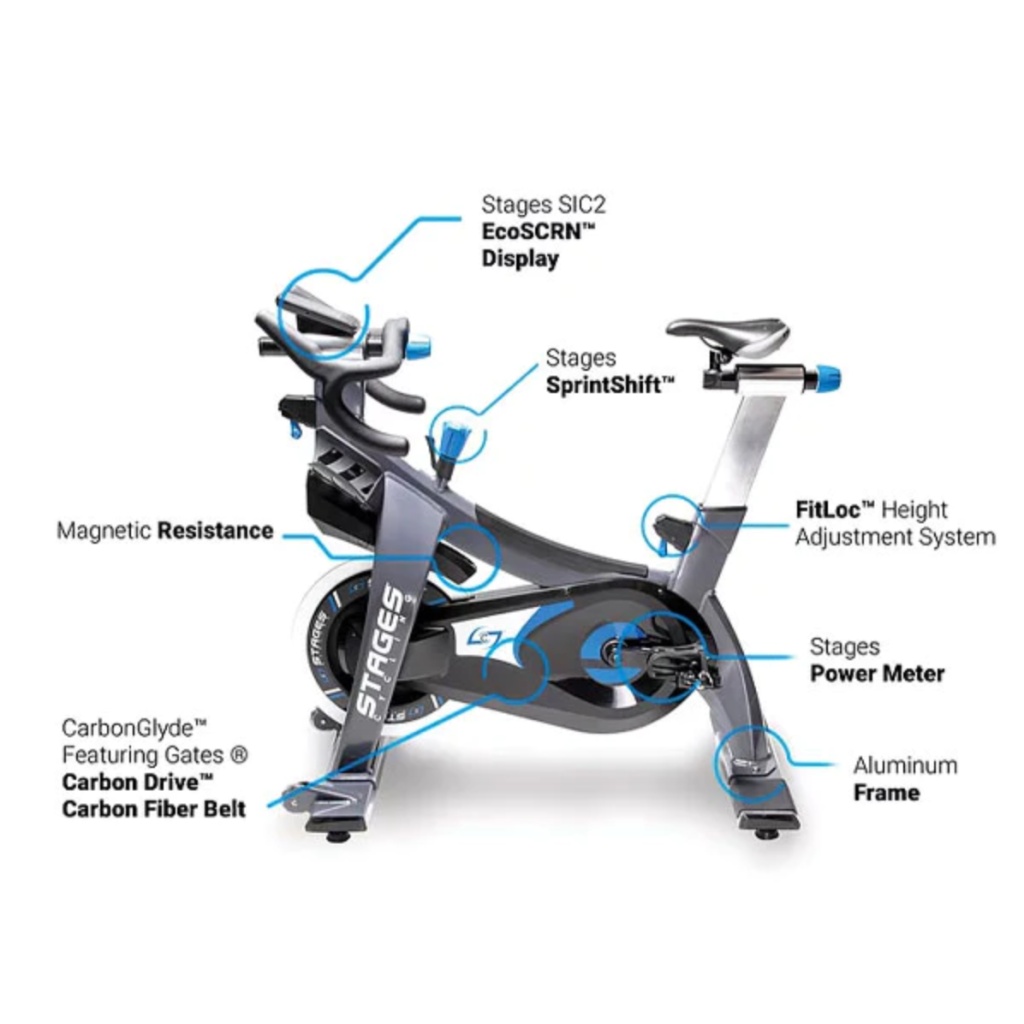 Stages SC3 Indoor Cycle | Pound4Pound Fitness Equipment